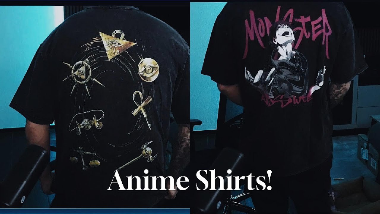 Anime Shirt Vergleich! Torazen, Ay-line, Fromsparcoo - YouTube