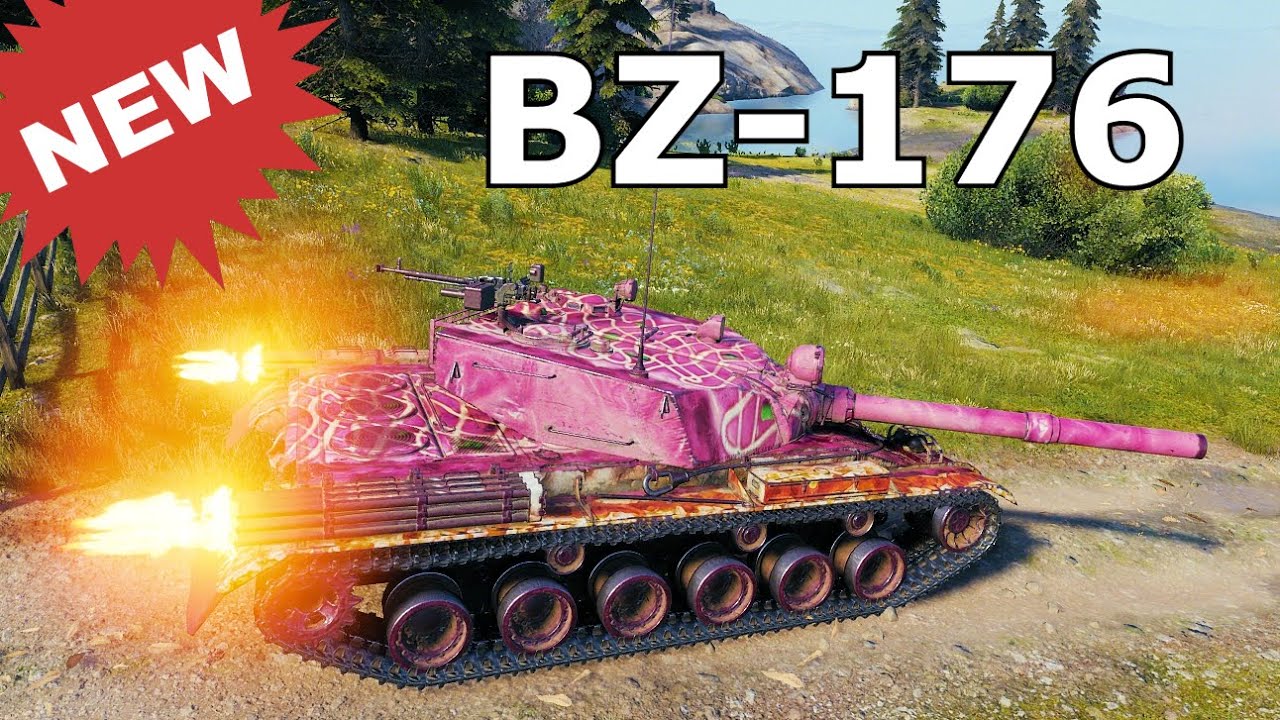 World of Tanks BZ-176 - 5 Kills 8,1K Damage - YouTube