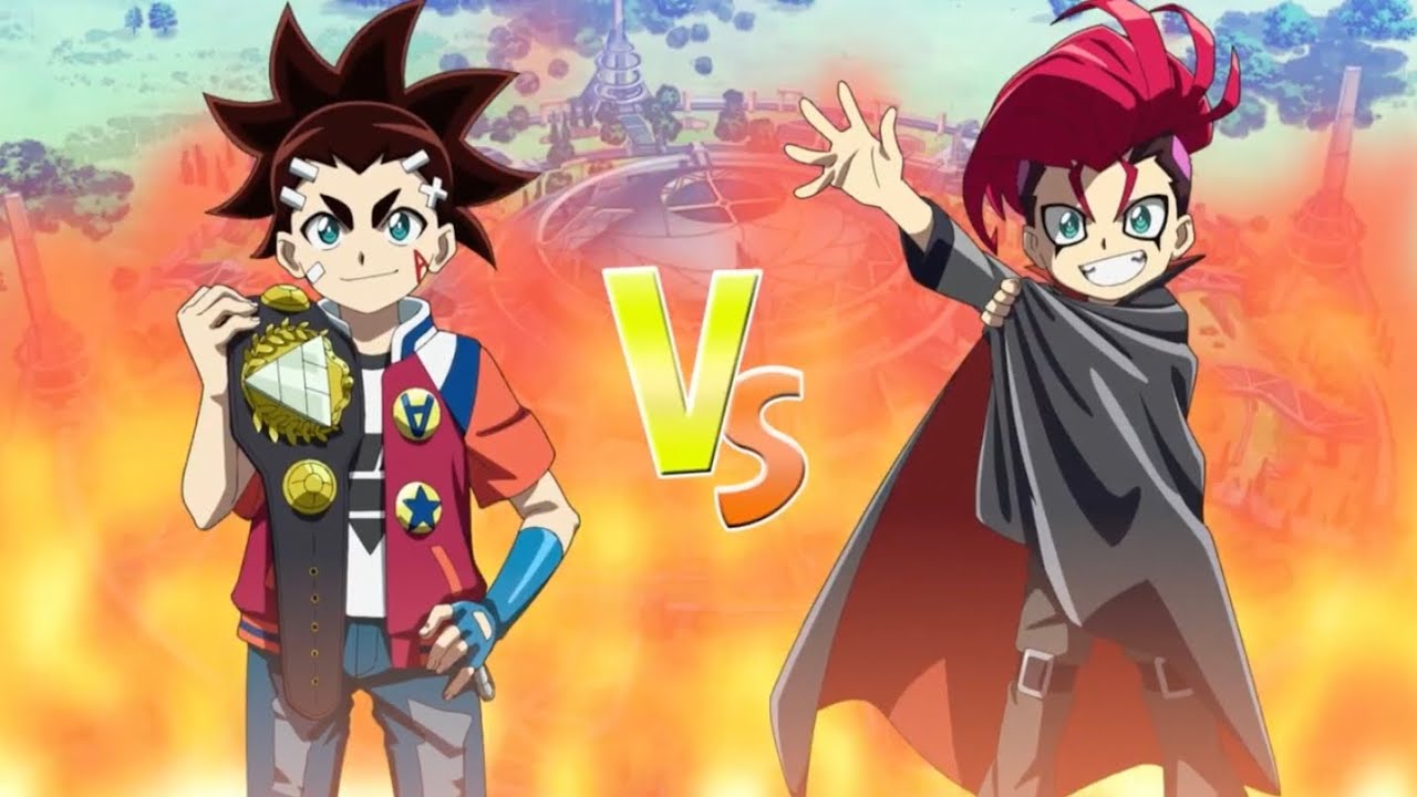 Beyblade burst Quadstrike Episode 20:Bell vs Aiger - YouTube