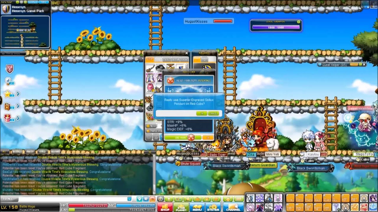 Maplestory Miracle time Cubing! - YouTube
