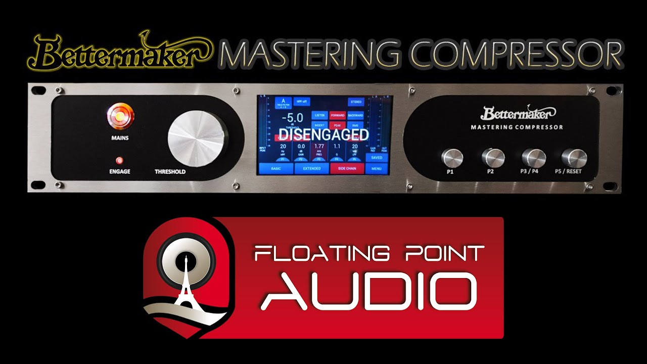 Bettermaker Mastering Compressor Teaser - YouTube