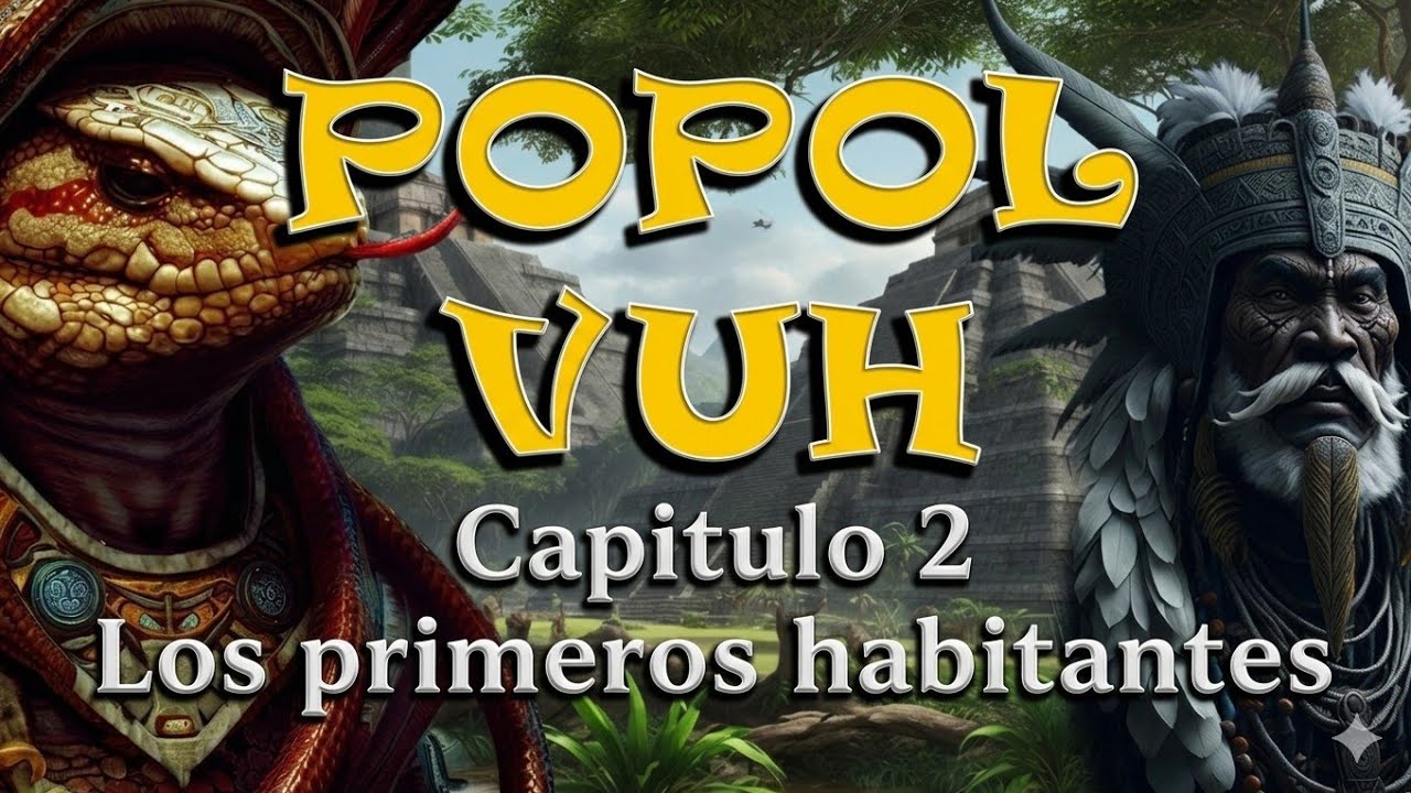 Popol Vuh: Capitulo 2: Los Primeros Habitantes | Mitologia Maya - YouTube