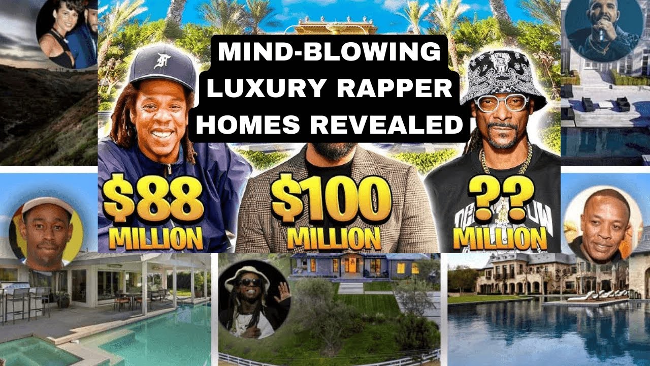 MIND-BLOWING Luxury Rapper Homes Revealed - YouTube