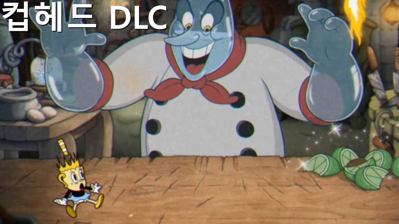 컵헤드 DLC 보스전 모음 (The Delicious Last Course) - YouTube