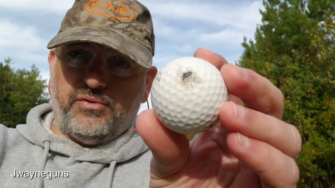 FNS-40 vs Bola de Golf (ponta plana) - YouTube