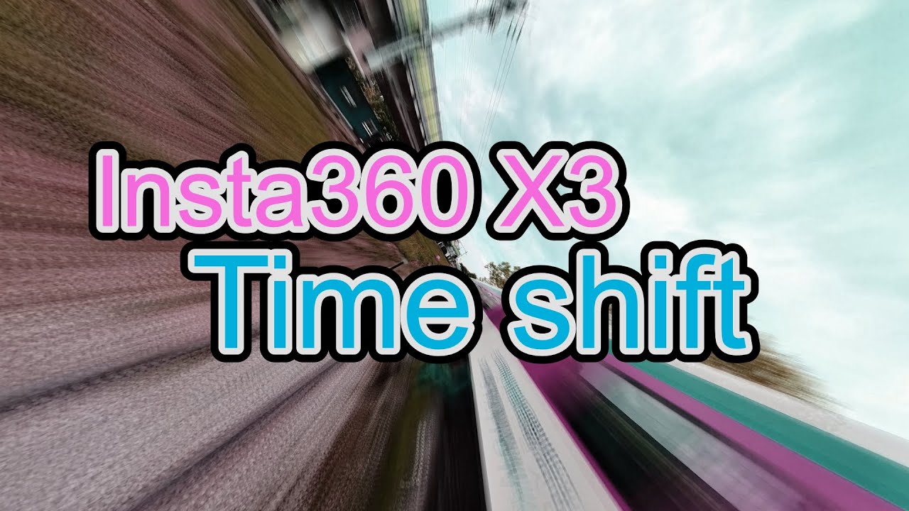 insta360 x3 time shift gojanstation - YouTube