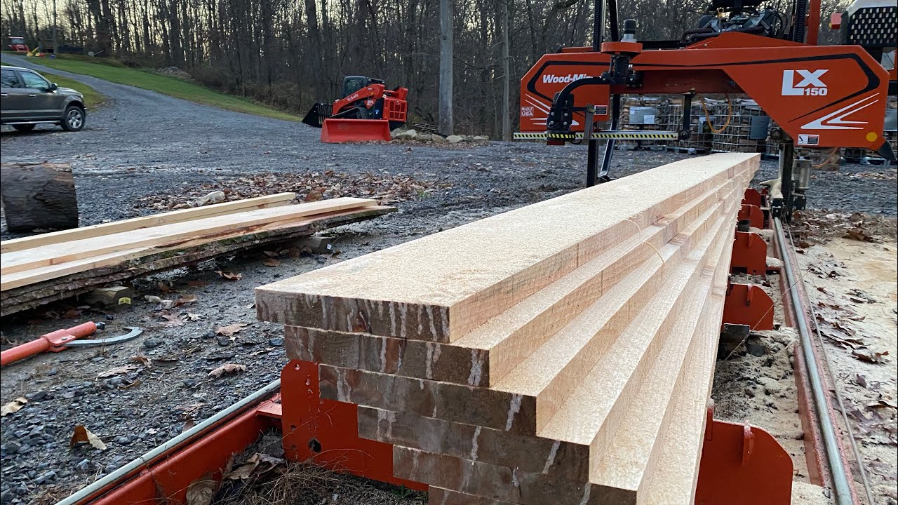 Making 2 x 10s and Moving Wood - YouTube