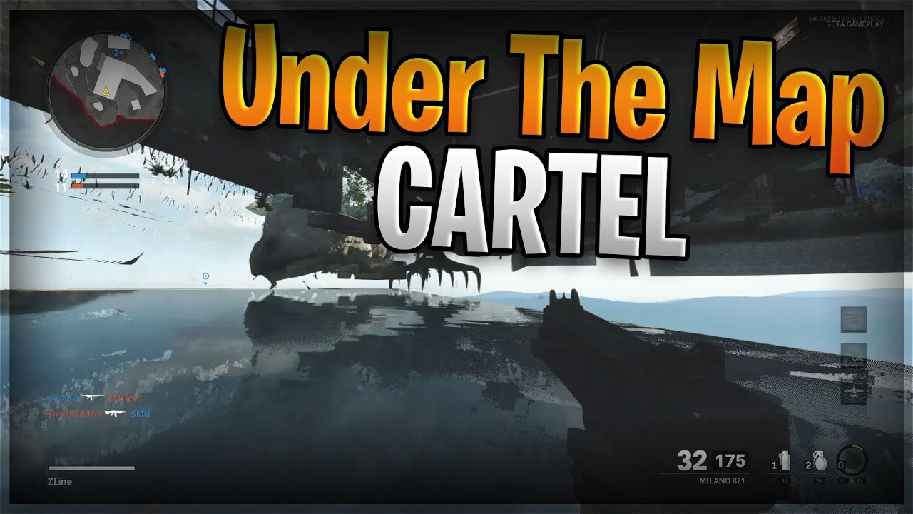 BOCW Beta Glitches: Under The Map Wallbreach On Cartel | Black Ops Cold ...
