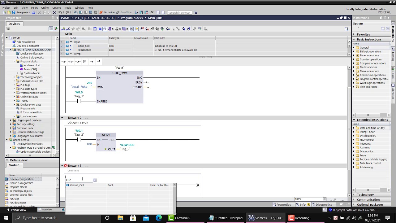 BĂM XUNG PWM S7 1200 ĐIỀU KHIỂN SEVOR 5V - YouTube