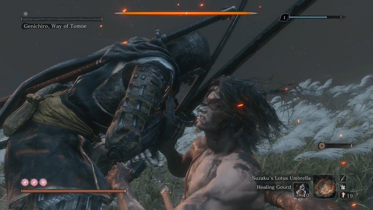 No Damage 』Genichiro, Way of Tomoe | Sekiro: Shadows Die Twice - YouTube