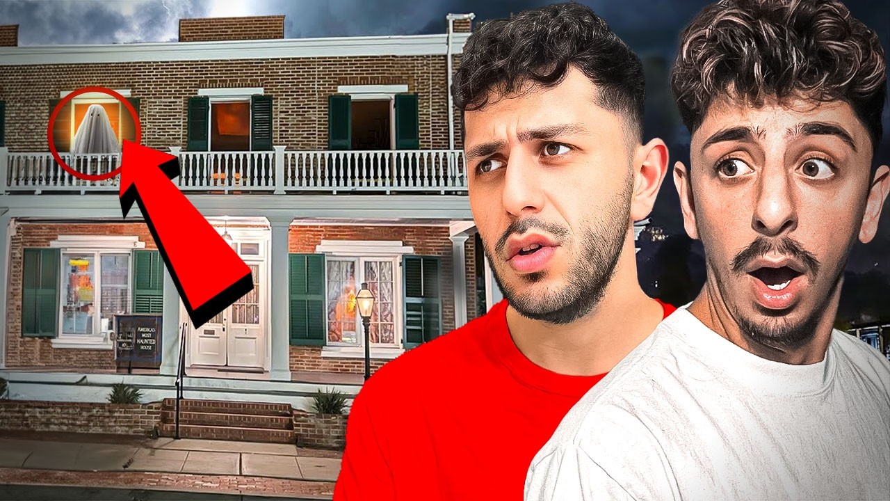 Overnight in America’s Most Haunted Hotel w/ FaZe Rug, Adin Ross, Neon ...