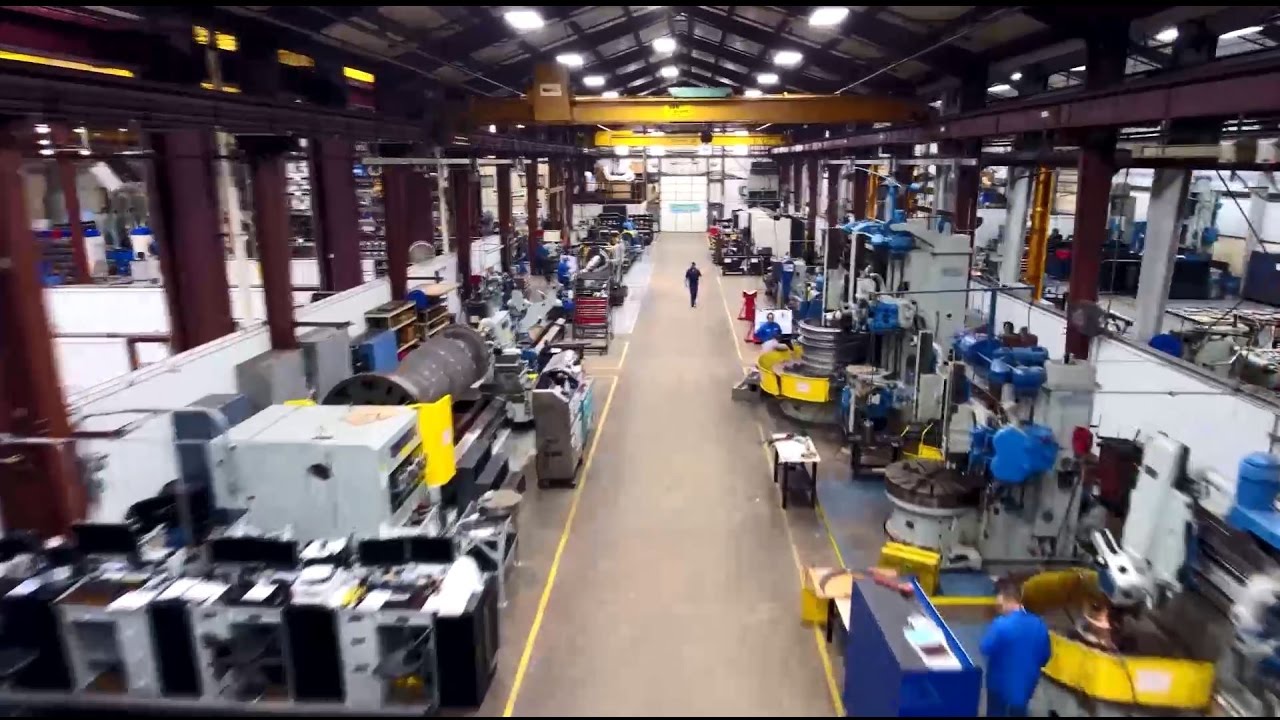 Take a tour through Sulzer Turbo Services Houston Service Center - YouTube