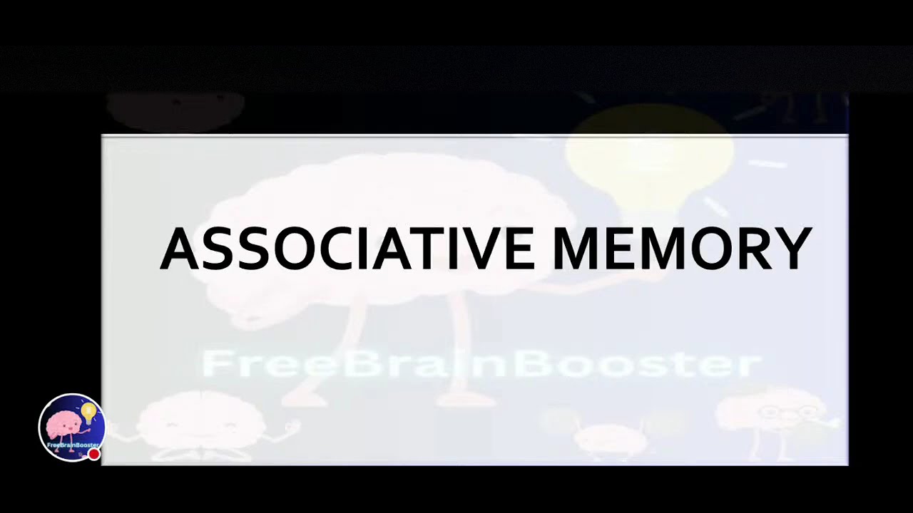 What is Associative Memory ? Explain with example By Shruti ma'am - YouTube