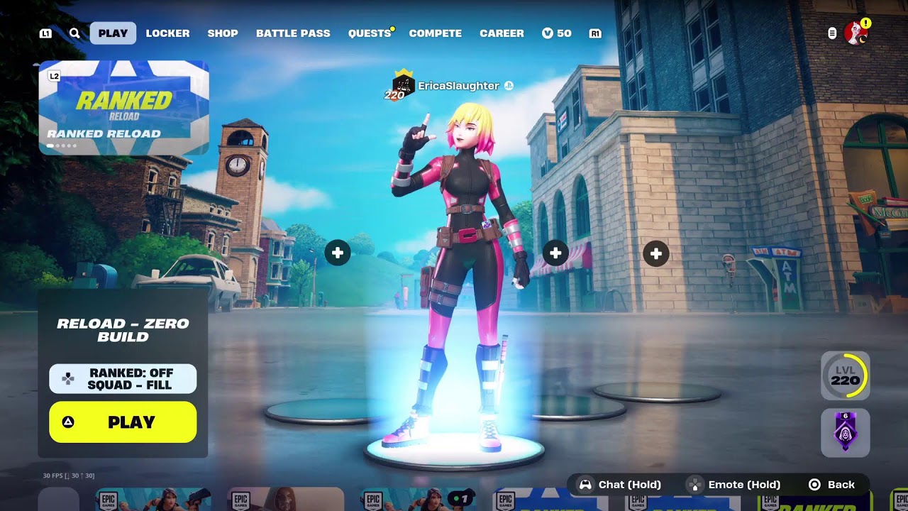 Live - Fortnite New The Perfection Pickaxe Gameplay - YouTube