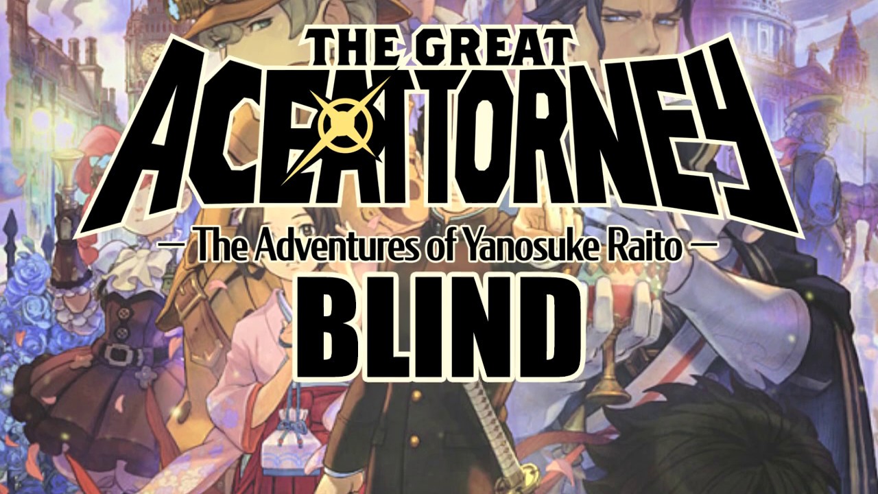 DGS (The Great Ace Attorney) Blind - Announcement Trailer - YouTube