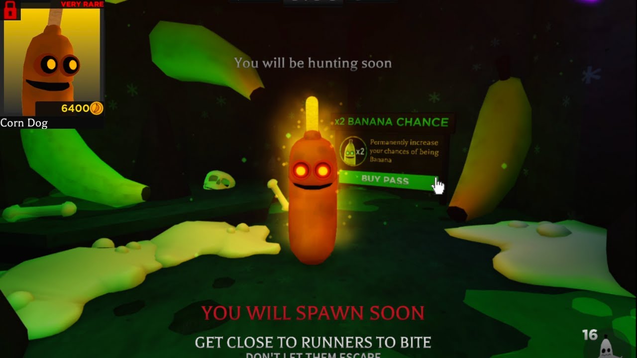 Corn Dog Skin | Banana Eats Roblox - YouTube