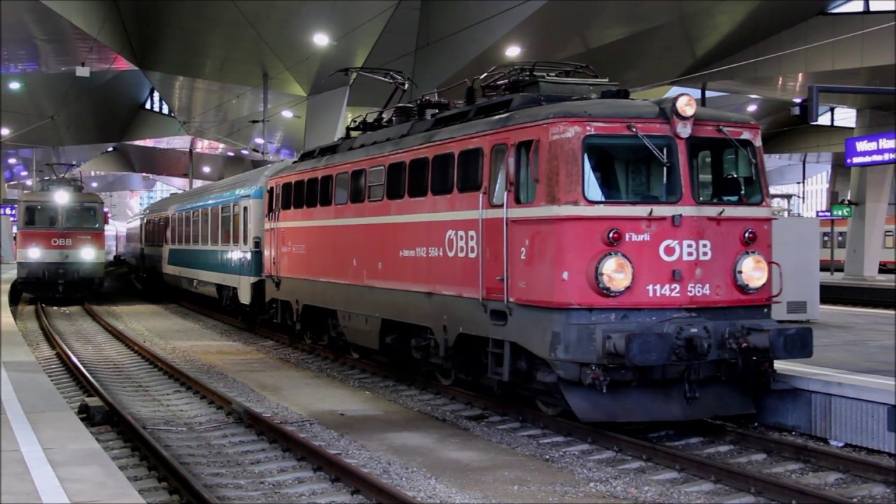 ÖBB 1142: Spezielle Einsätze Anfang 2019 - YouTube