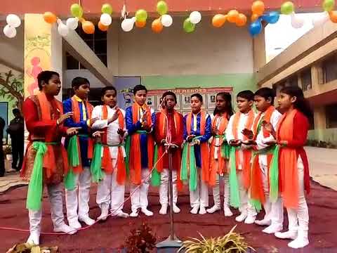"Mera Pyara Hindustan" 🎶🎵🎤2019 Song Students of Kv Mashrak - YouTube