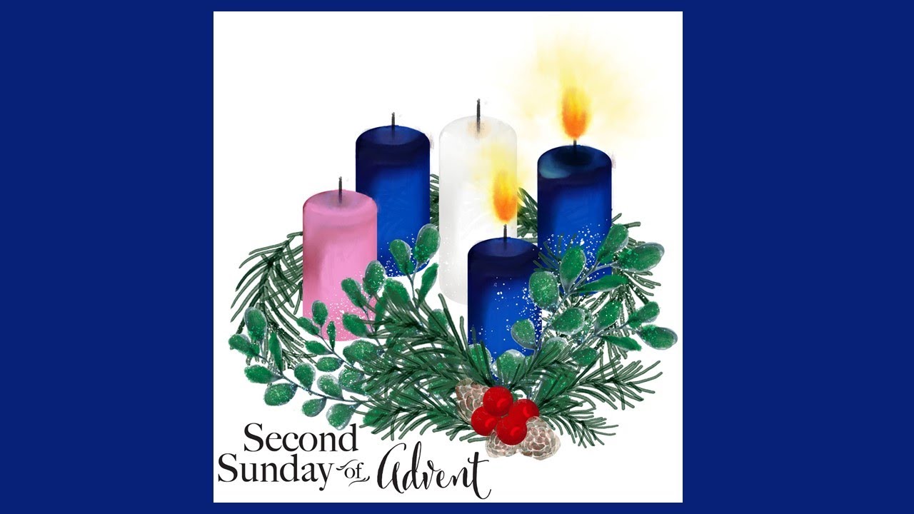Advent Wreath Clipart Blue