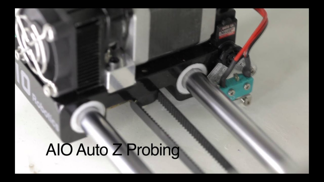 AIO Robotics Auto Platform Leveling for 3D Printer - YouTube
