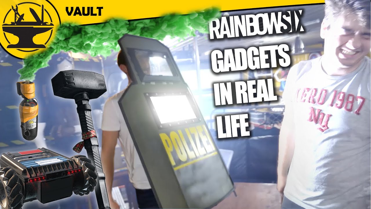 Rainbow Six Siege Weapons in Real Life! (Hacksmith Vault #4) - YouTube