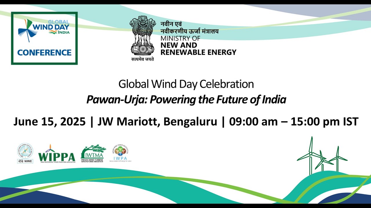 Global Wind Day Celebration Pawan Urja Powering the Future of India ...