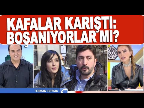 Ferman Toprak Hilal Toprak boşanıyor mu? Canlı yayında cevap verdi