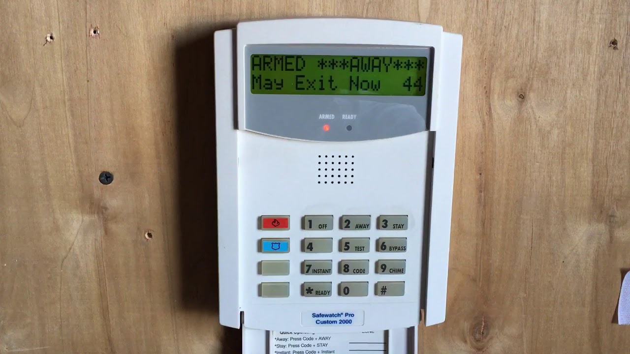 Ademco 6139B - YouTube