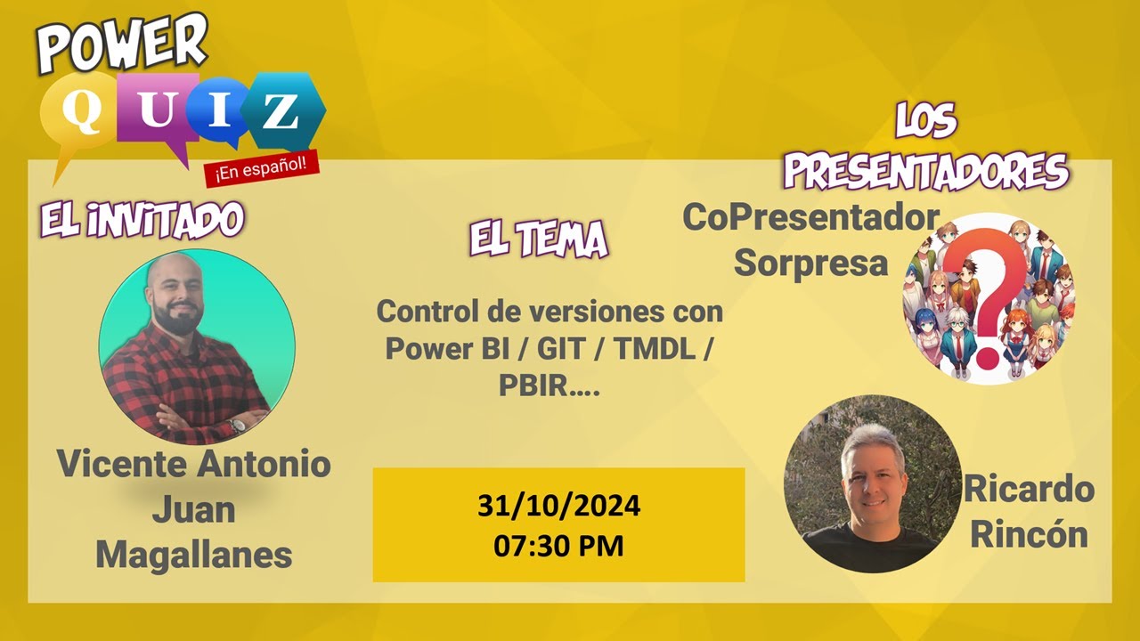 Control de versiones con Power BI / Git / TMDL / PBIR.... - YouTube