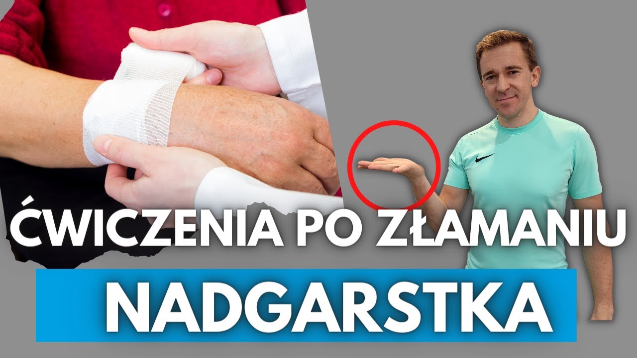 ĆWICZENIA PO ZŁAMANIU NADGARSTKA, Łukasz Kot Fizjoidea - YouTube