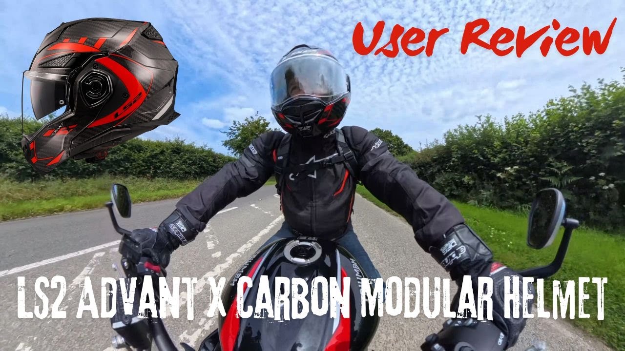 LS2 Advant X Carbon Modular Motorcycle Helmet - In-Depth User Review ...