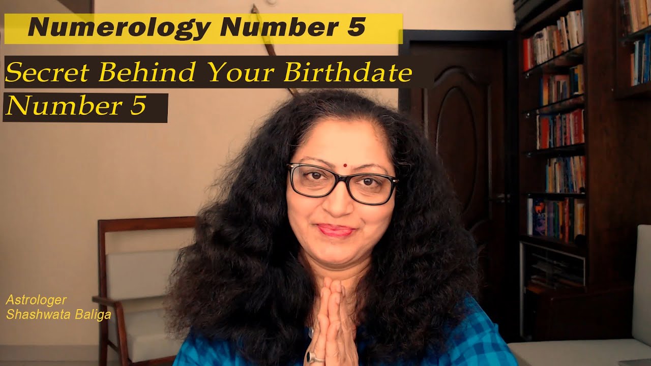 Numerology Number 5 By Shashwata Baliga English Numerology Youtube