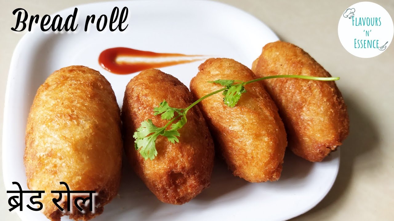 Bread Rolls recipe | Crispy bread rolls snack | Monsoon special - YouTube