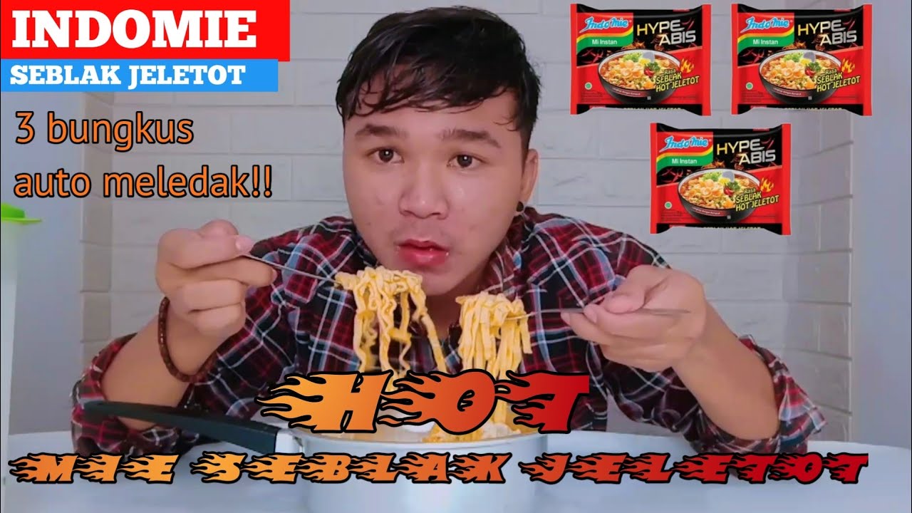 Asmr Indomie Hot Seblak Jeletot Youtube