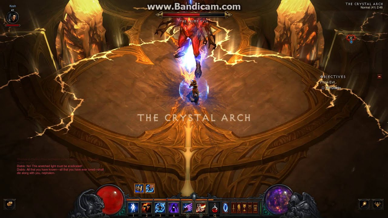 Diablo III kill Diablo within 3 minutes - YouTube