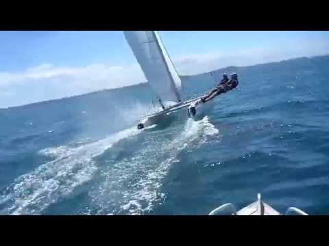 Nacra 5.8 Cat a Lyst - YouTube
