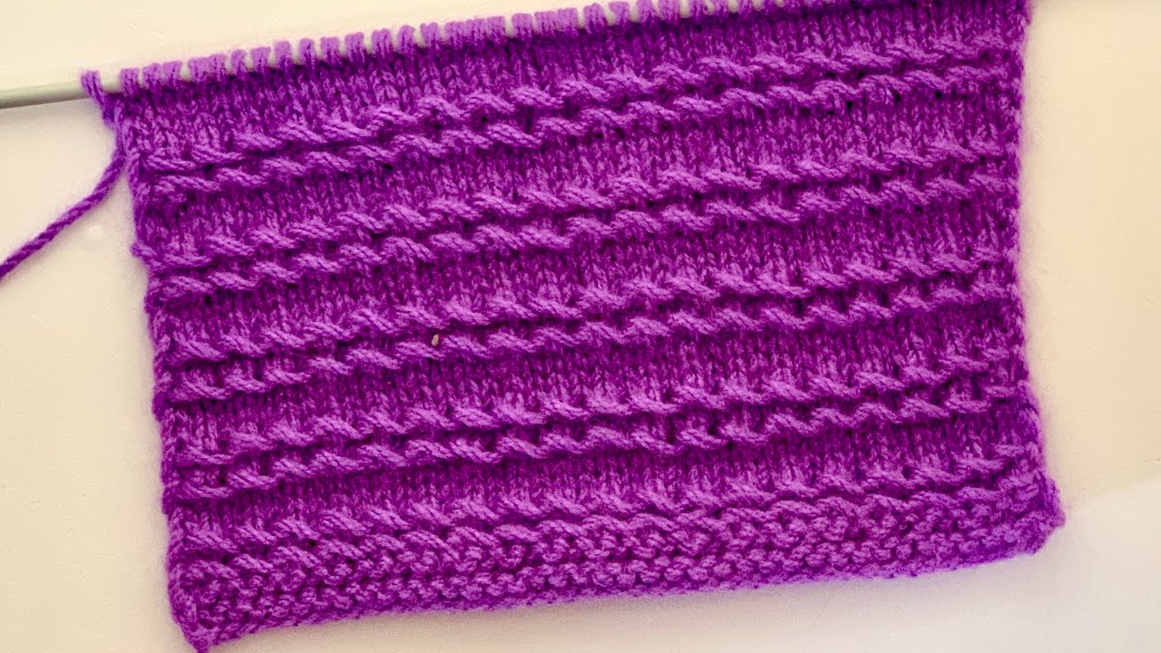 Easy Knitting Pattern For All Projects - YouTube