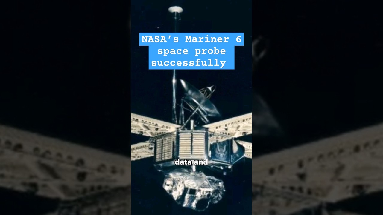 NASA’s Mariner 6 space probe successfully launched - YouTube