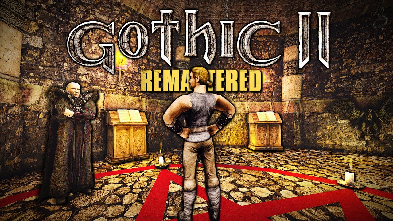 Gothic II: Remaster #16 - Poszukiwacze! 👿 - YouTube