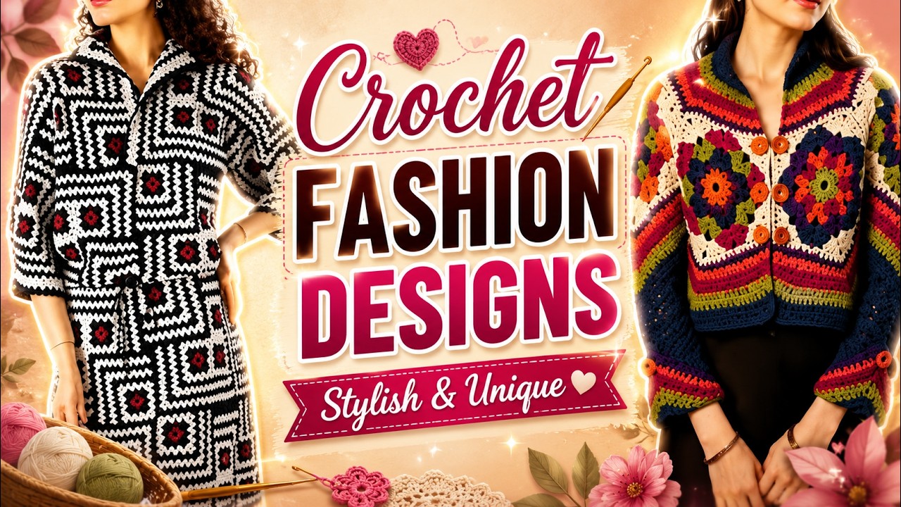 Crochet Styles. New Beautiful Crochet Designs.💕 - YouTube