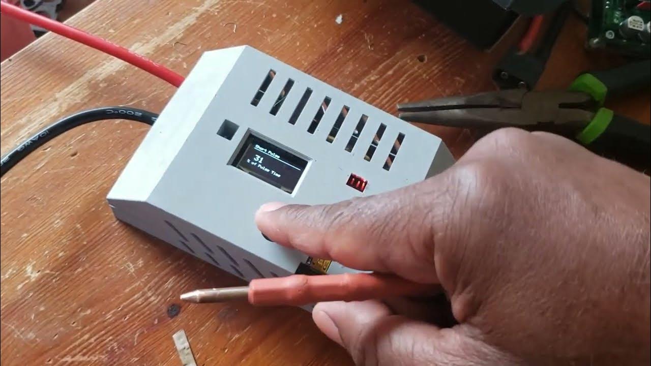 MALECTRIC DIY Arduino Battery Spot Welder Kit V4 Arduino Nano based Spot Welder for battery ...