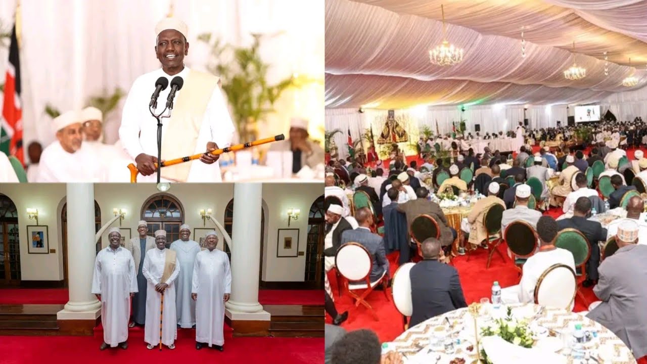 President William Ruto invited Muslims at State House Nairobi for iftar ...
