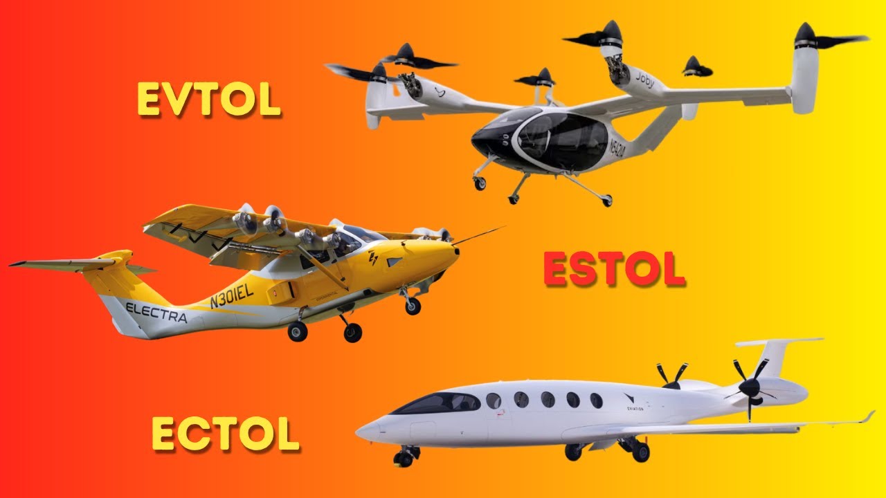 The Key Differences Between eVTOL, eSTOL, and eCTOL Aircrafts - YouTube
