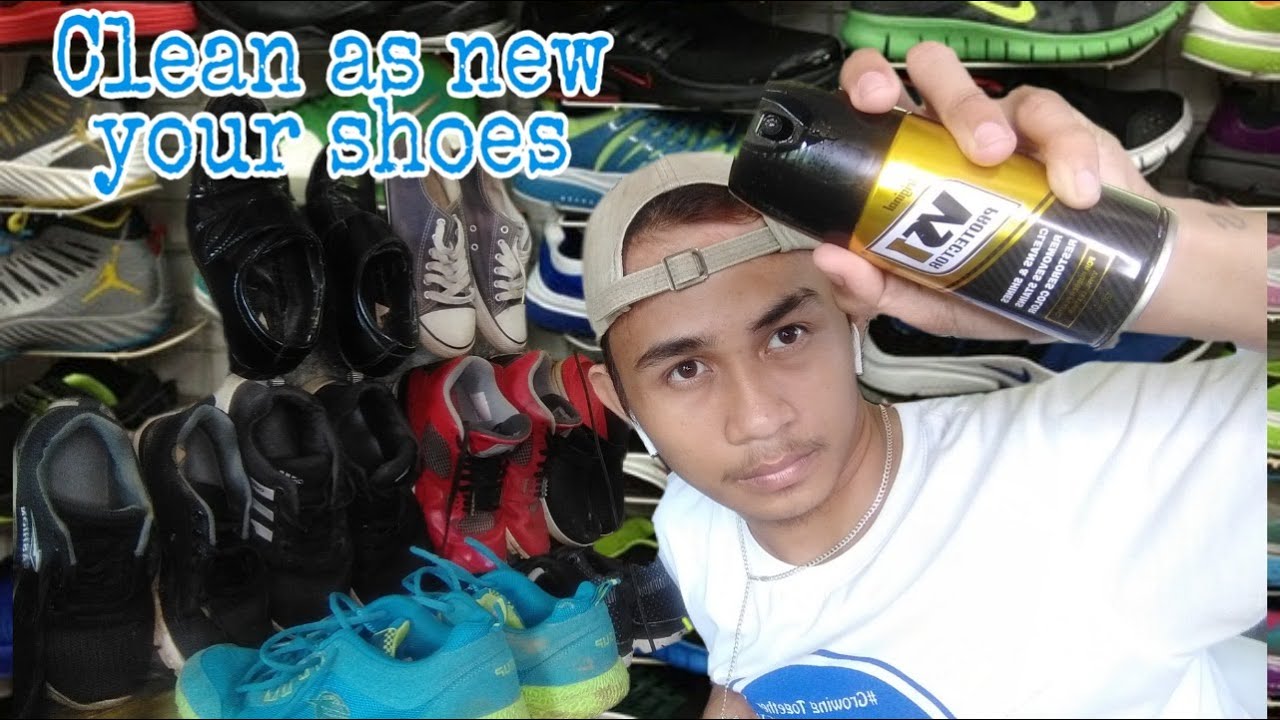 Linis na mukhang bago gumamit ng VS1 | Paano mag linis ng sapatos - YouTube
