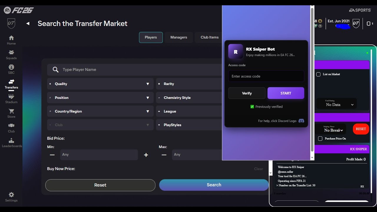 RX Autobuyer Tool | Setup Sniping Bot for EA FC 26 Ultimate Guide - YouTube