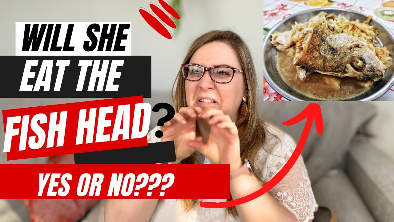 Eating Fish Head For The 1st Time!!! Will She Do It? @MeetTheMitchells ...