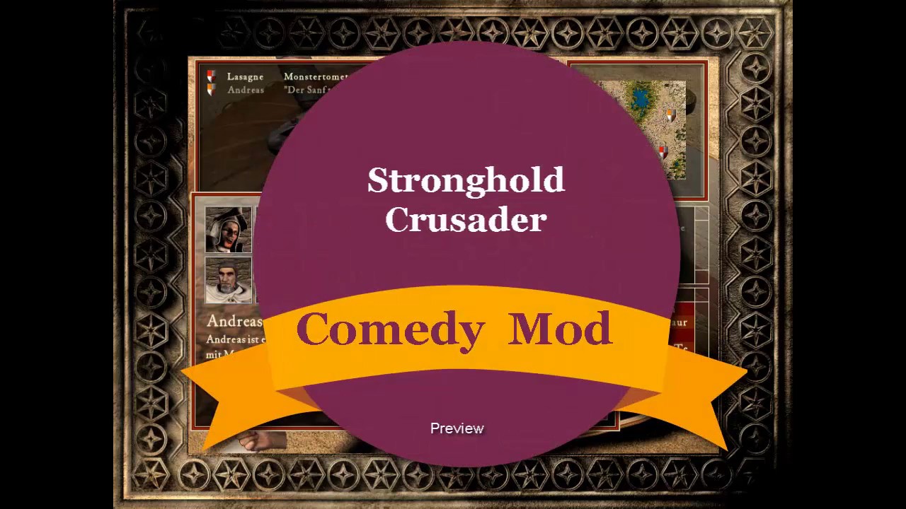 Stronghold Crusader Comedy Mod - Early Preview TEIL01 - YouTube