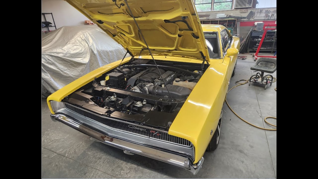 Don's 68 Charger body swap part 44 - YouTube