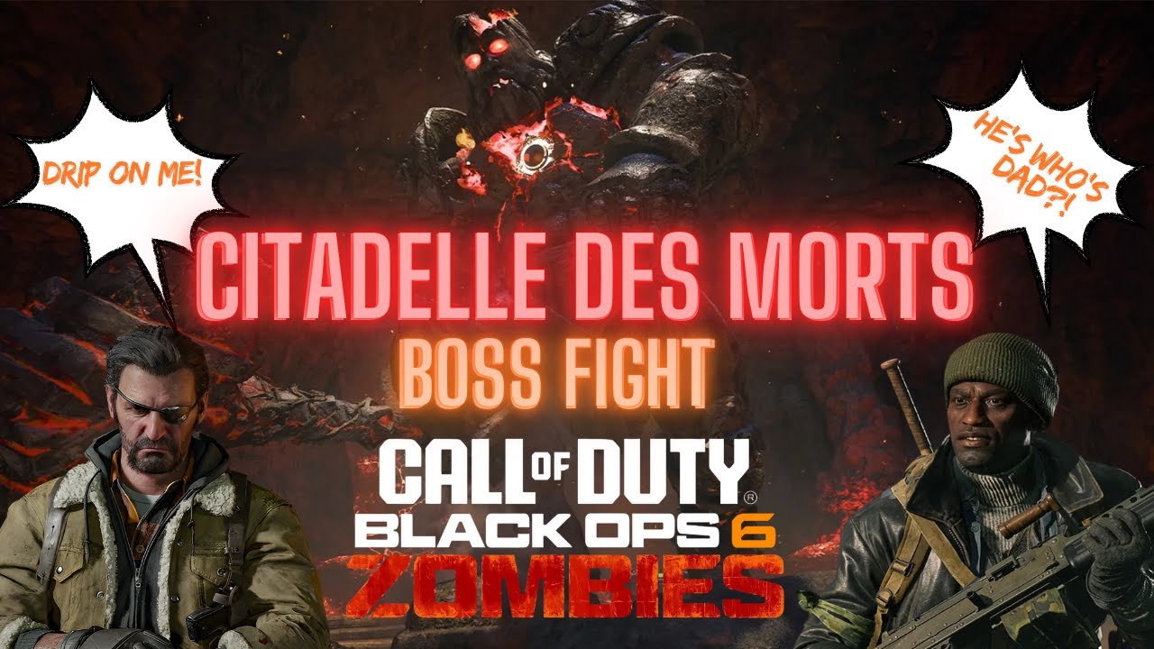 Call of duty Black ops 6 : Citadelle des morts Easter egg Boss fight ...