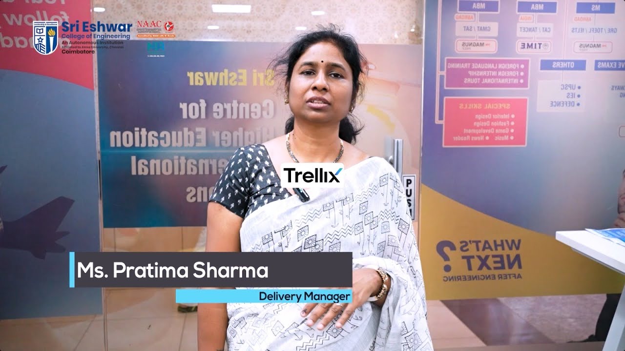 Ms. Pratima Sharma, Delivery Manager at Trellix | Industry Connect 2024 | Guest Impression - YouTube